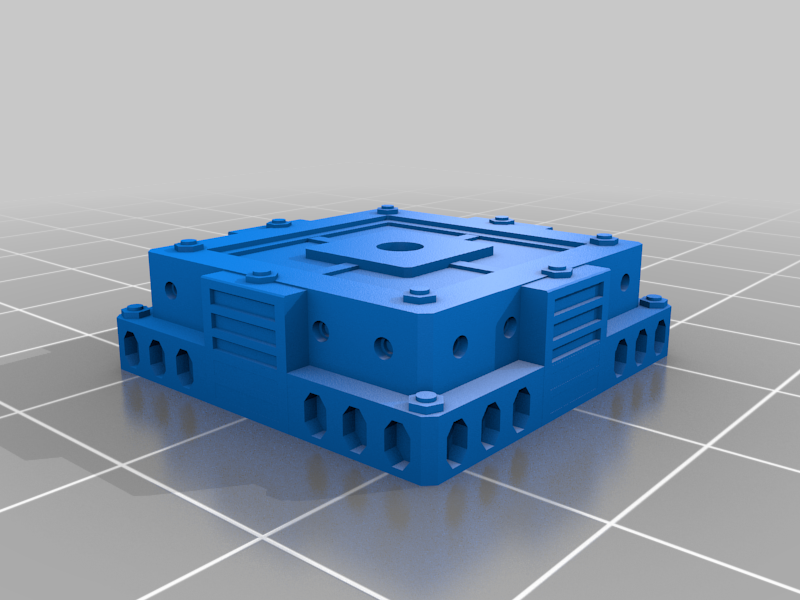 🛰 Diregloom Sample Wall・Free STL File for ・Cults