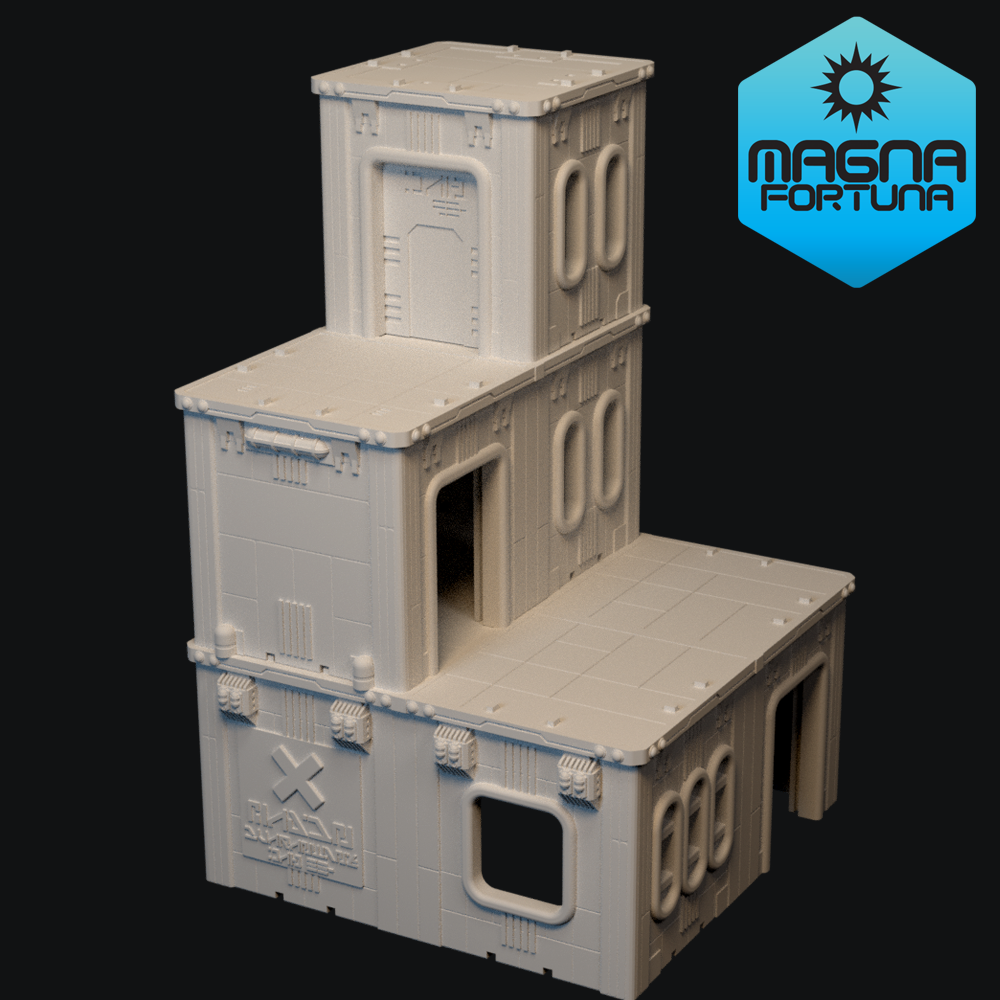 Magna Fortuna Sample Buildings・Free STL File for ・Cults