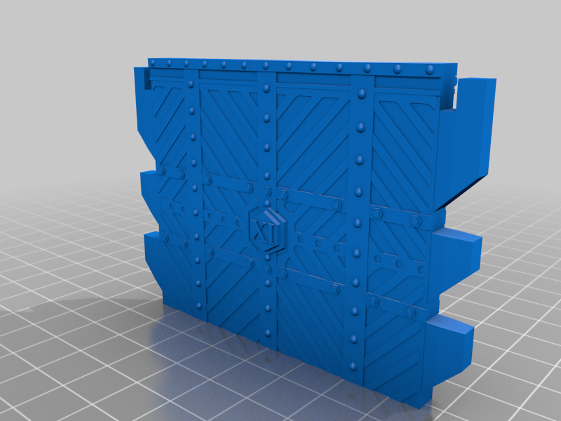 🛰 Diregloom Sample Wall・Free STL File for ・Cults