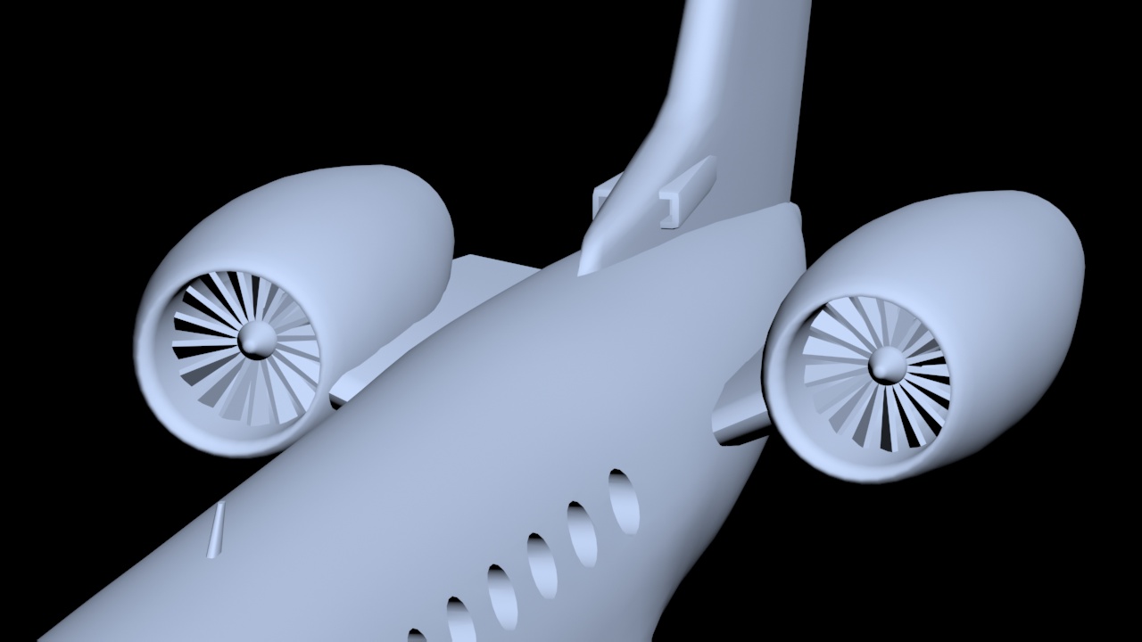 ️ Gulfstream G700・ STL File for ・Cults