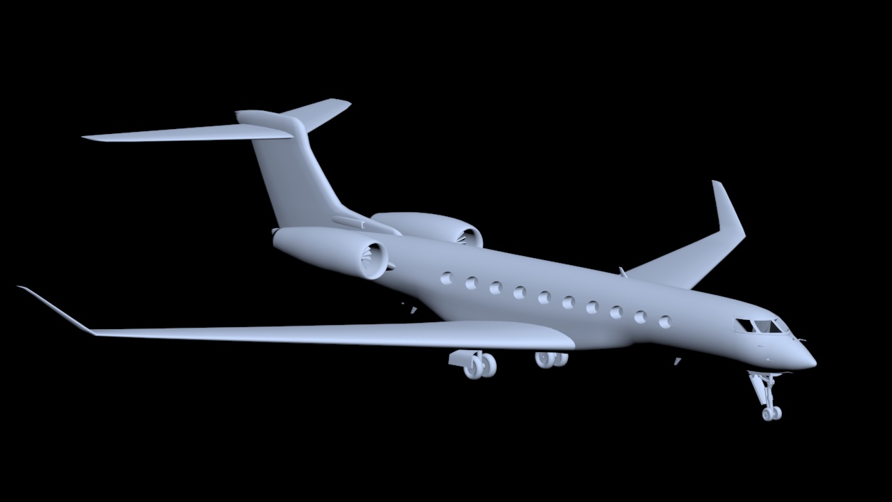 ️ Gulfstream G700・ STL File for ・Cults