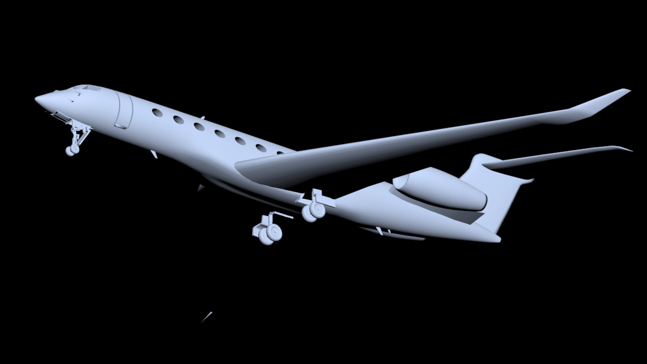 ️ Gulfstream G700・ STL File for ・Cults