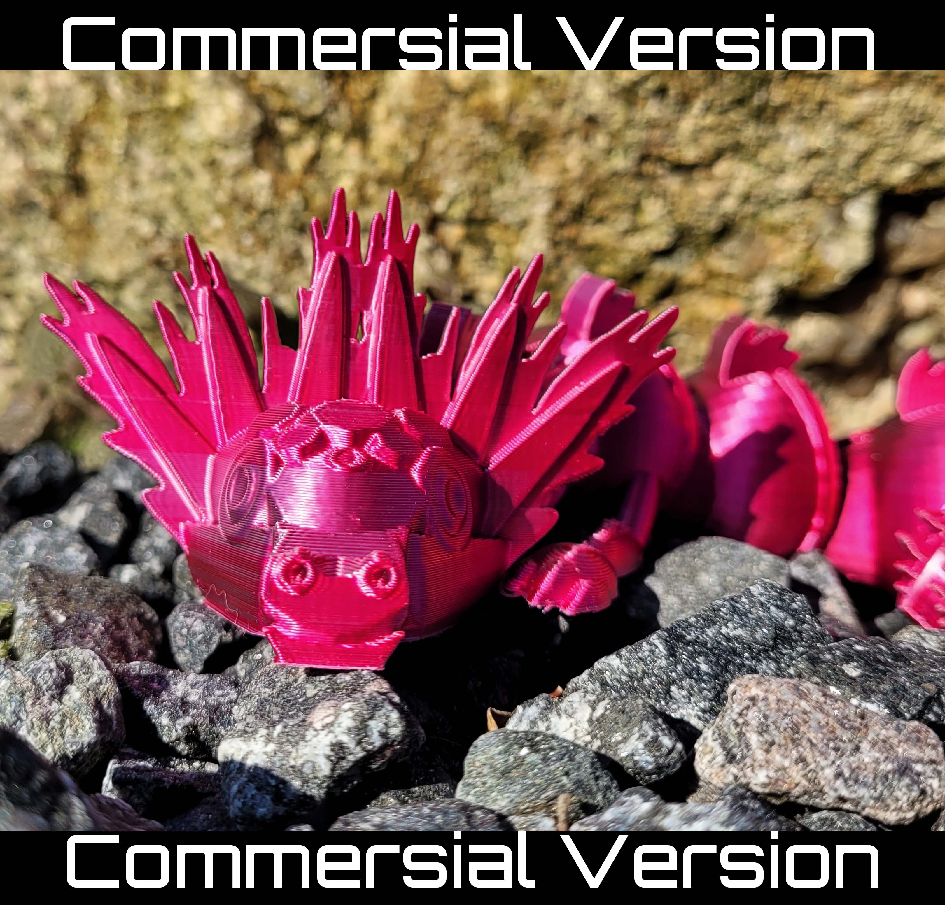 🦎 Axel Lot articulating axolotl dragon *Commersial Version*・ STL File ...