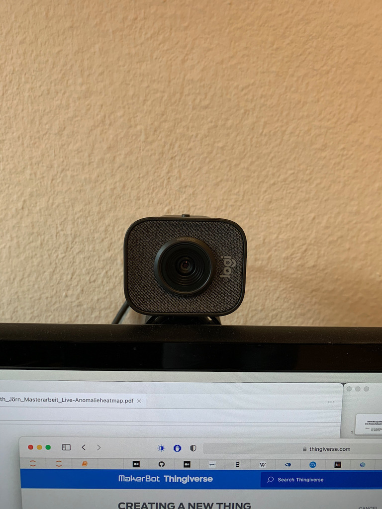 🖥️ StreamCam Monitor mount・Free STL File for ・Cults