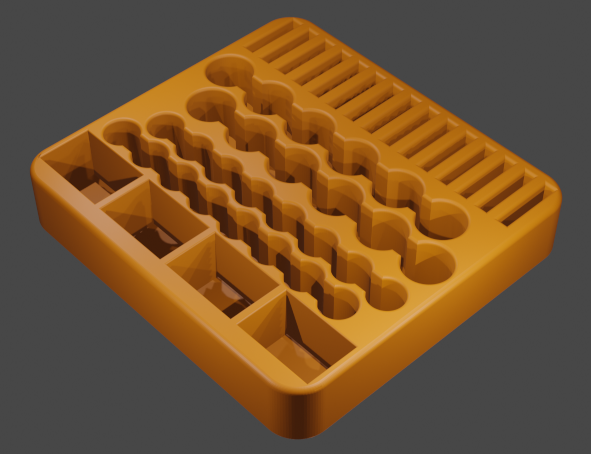 Free STL file Storage for AA, AAA, CR20xx and 4 x 9V batteries 🧹 ・3D ...
