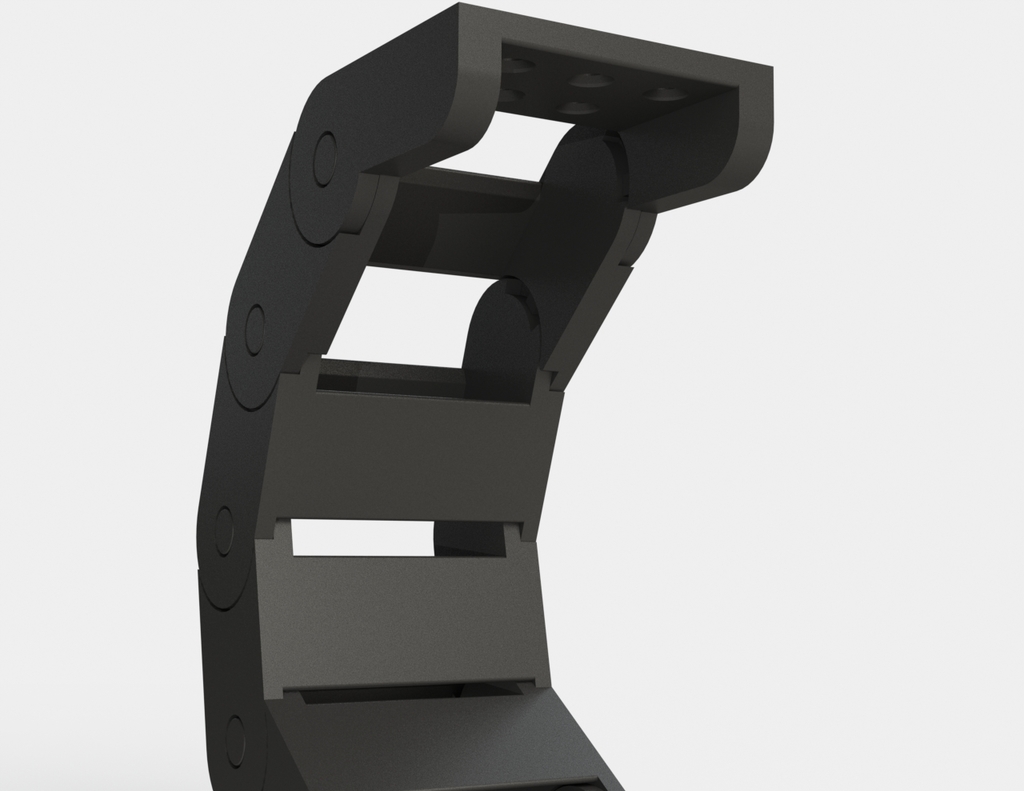 Free STL file Cable Chain 15x30mm Flexible Drag 🔌 ・3D printable model ...