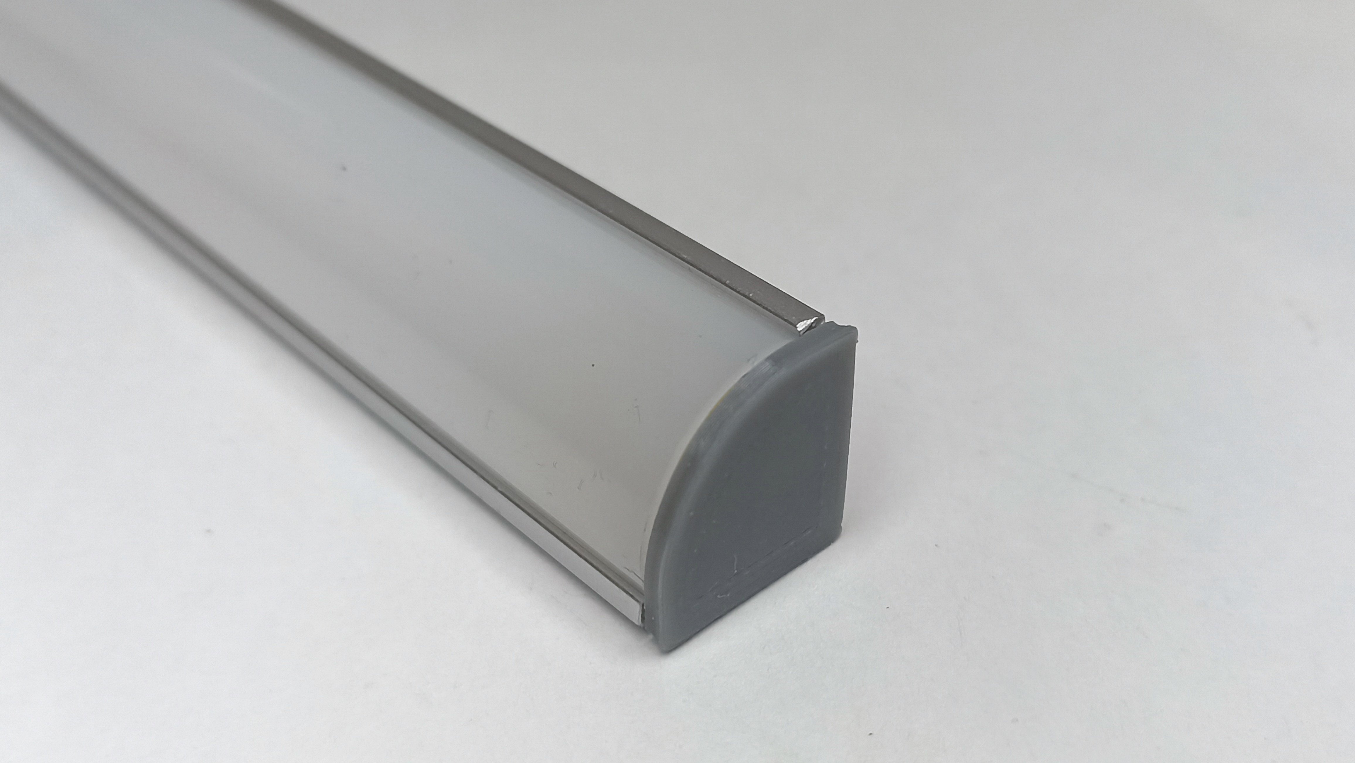 3D printed LED profile end cap SBL-Al16x6・Cults