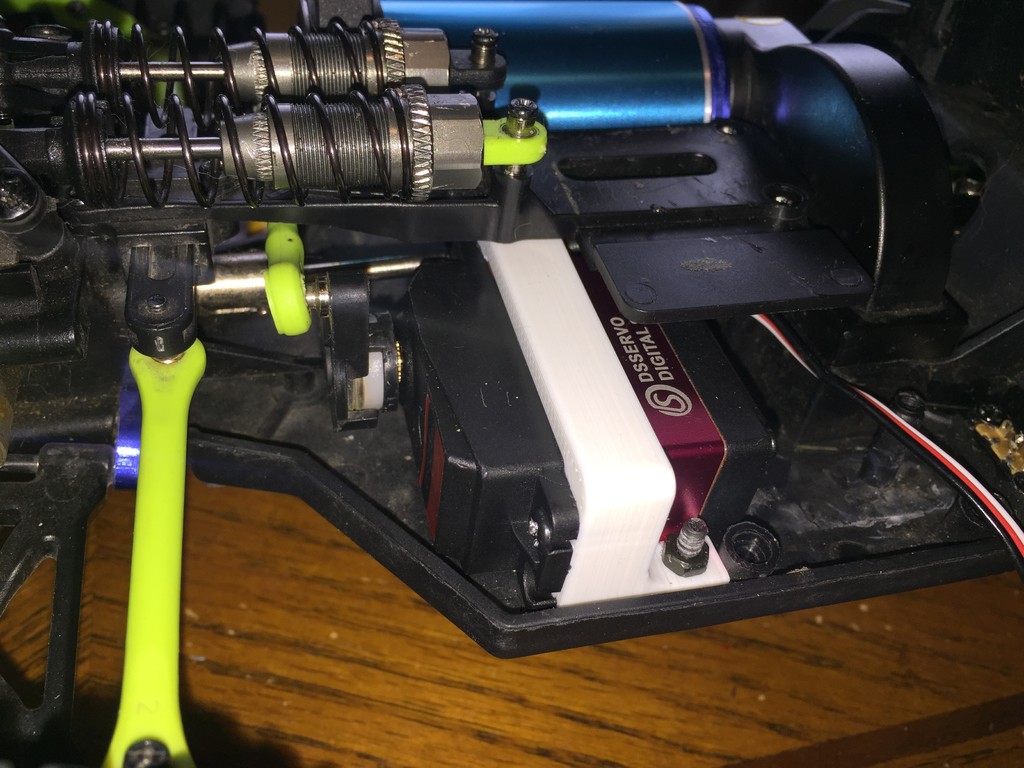 STL file WLToys 12428 - 20KG Servo Bracket 🚁 ・3D print object to download・Cults