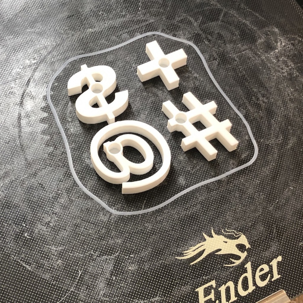 Free STL file Magnetic Letters 🧲 (SCAD)・3D printable design to download ...