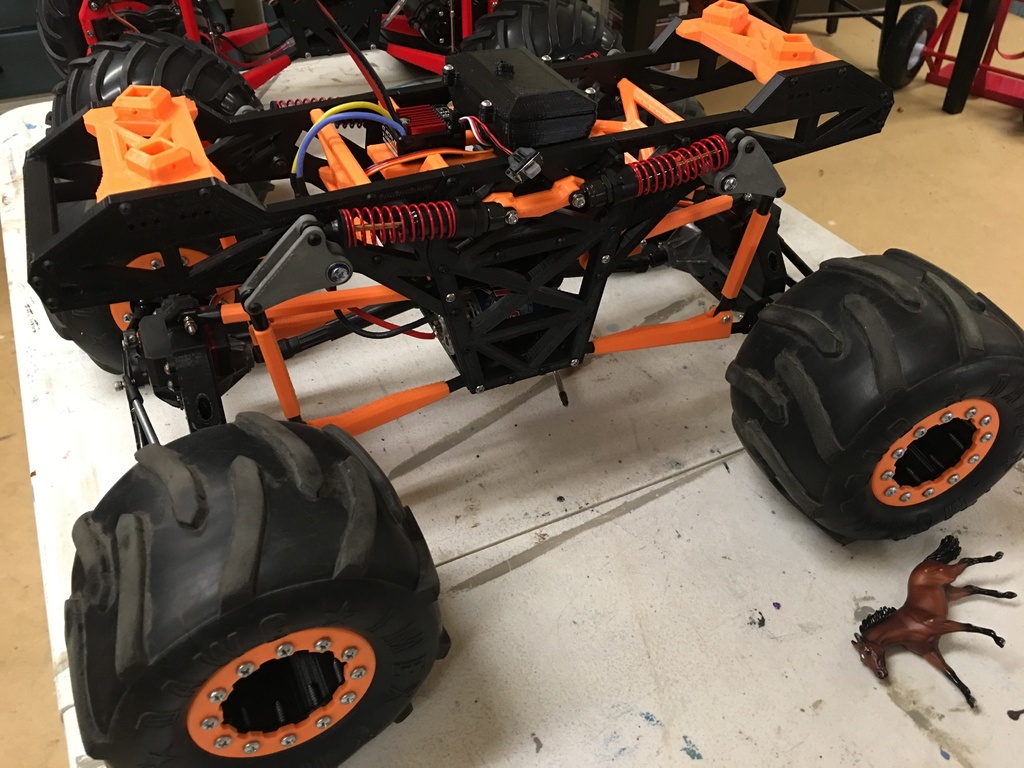 Impresión 3D wraith monster truck・Cults