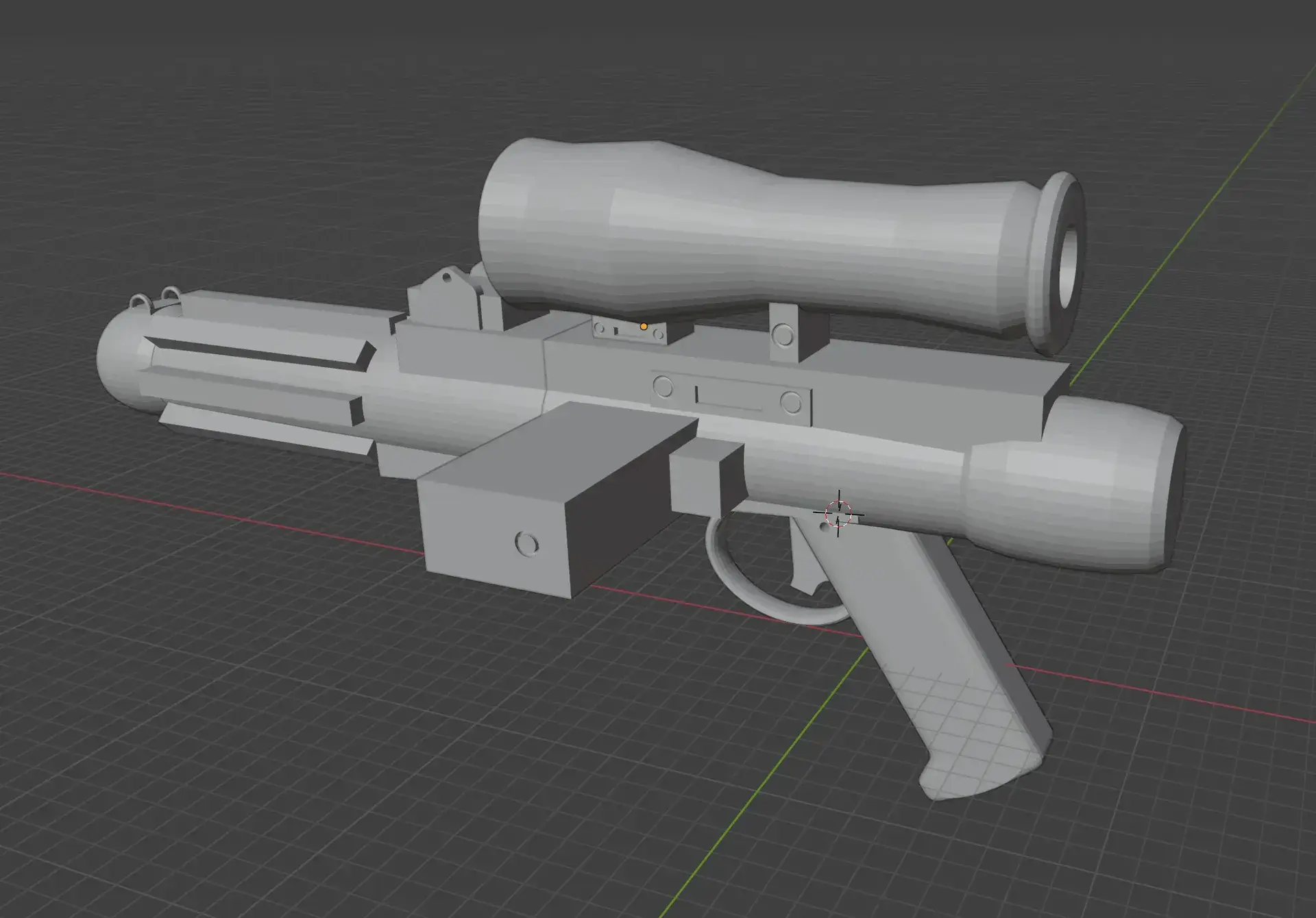 ⭐ Fin's E11 Blaster from Star Wars・Free 3D File for ・Cults