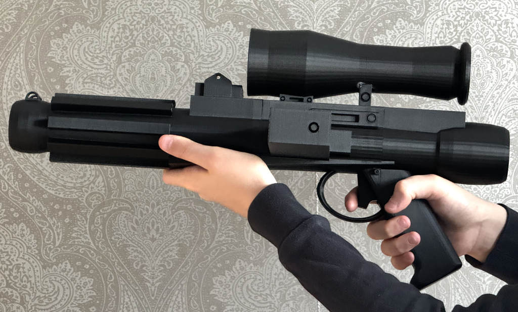 ⭐ Fin's E11 Blaster from Star Wars・Free 3D File for ・Cults