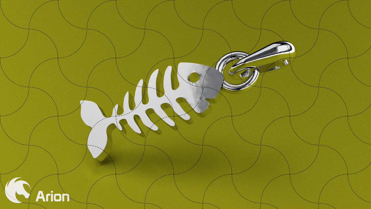 🐠 Fine Jewelry, Fish Earring・ STL File for 3D printing・Cults