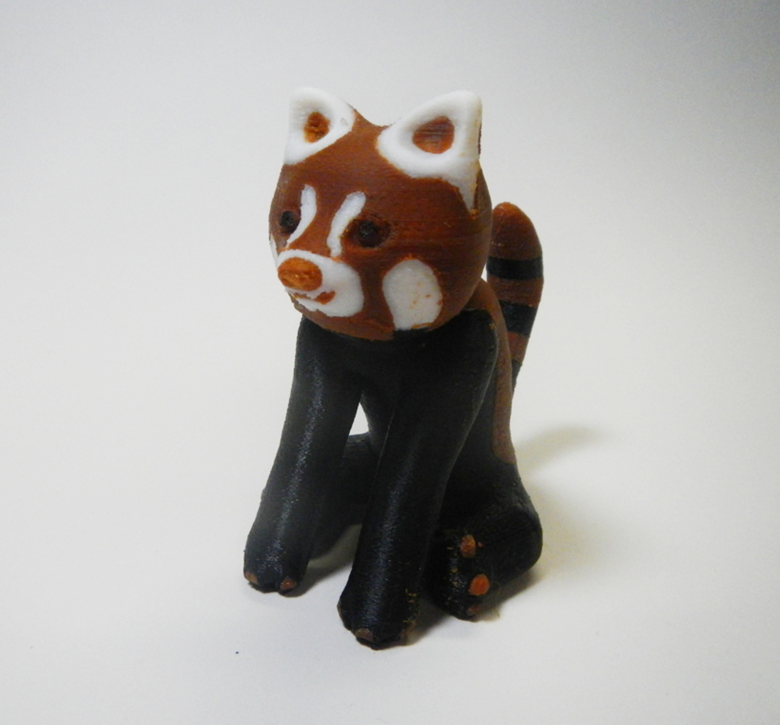 Free STL file Red Panda 🐼 ・3D printable design to download・Cults