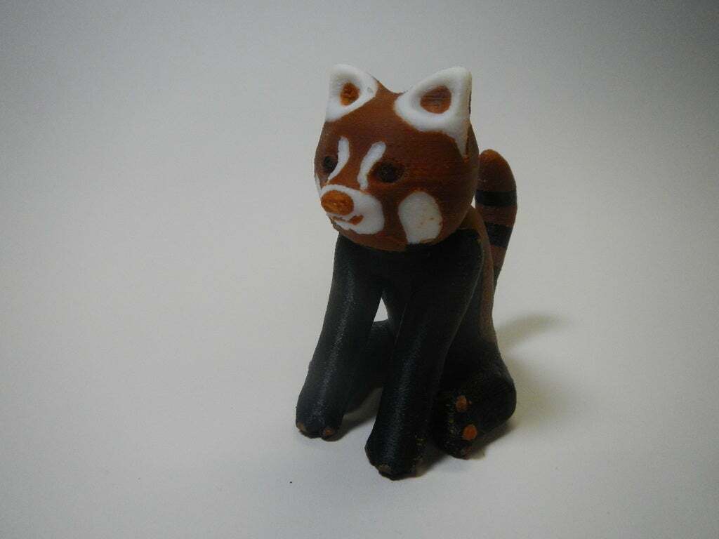 Free STL file Red Panda 🐼 ・3D printable design to download・Cults