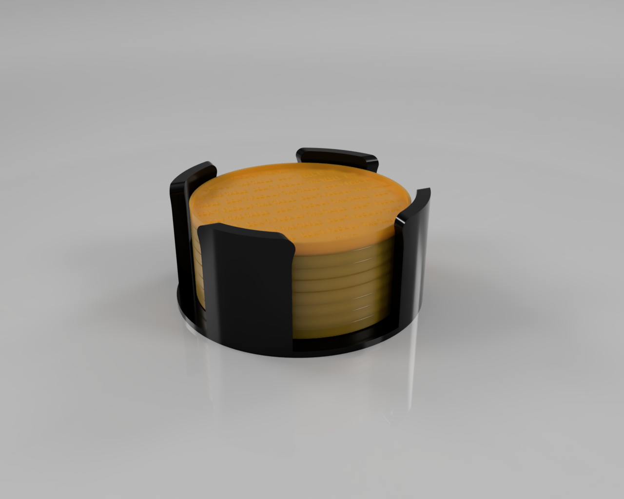 🍹 The Drink Coaster V3・Free STL File for ・Cults