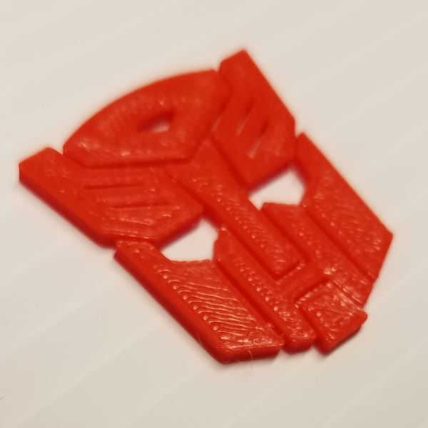 🧷 Autobot Symbol Large Pin・Free STL File for ・Cults