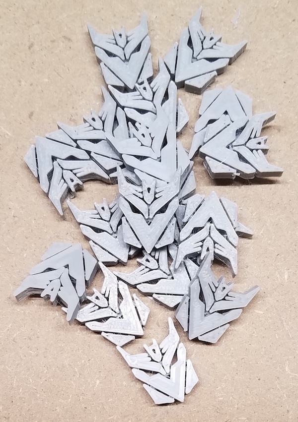 免费 STL 文件 Decepticon Justice Division (DJD) Symbol Pin 🧷 （SVG）・可下载 3D ...