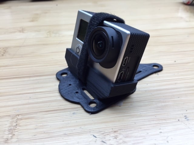 3D printed Vortex GoPro Plate・Cults