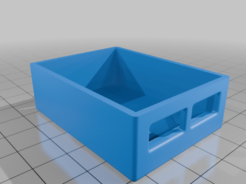 Free 3D file Box for Module LM2596 DC Step Down 2 x USB 📦 ・Object to ...