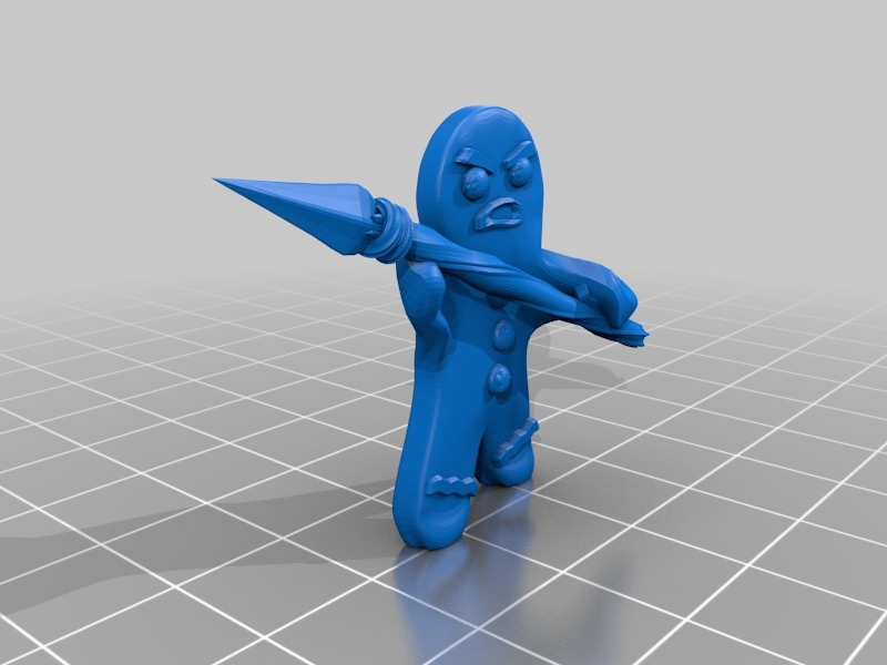 🎄 Gingerbread Army・Free 3D File for ・Cults