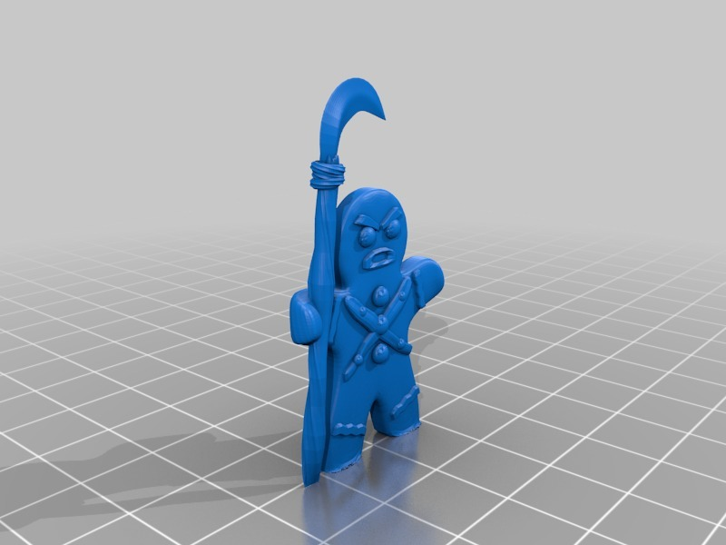 🎄 Gingerbread Army・Free 3D File for ・Cults