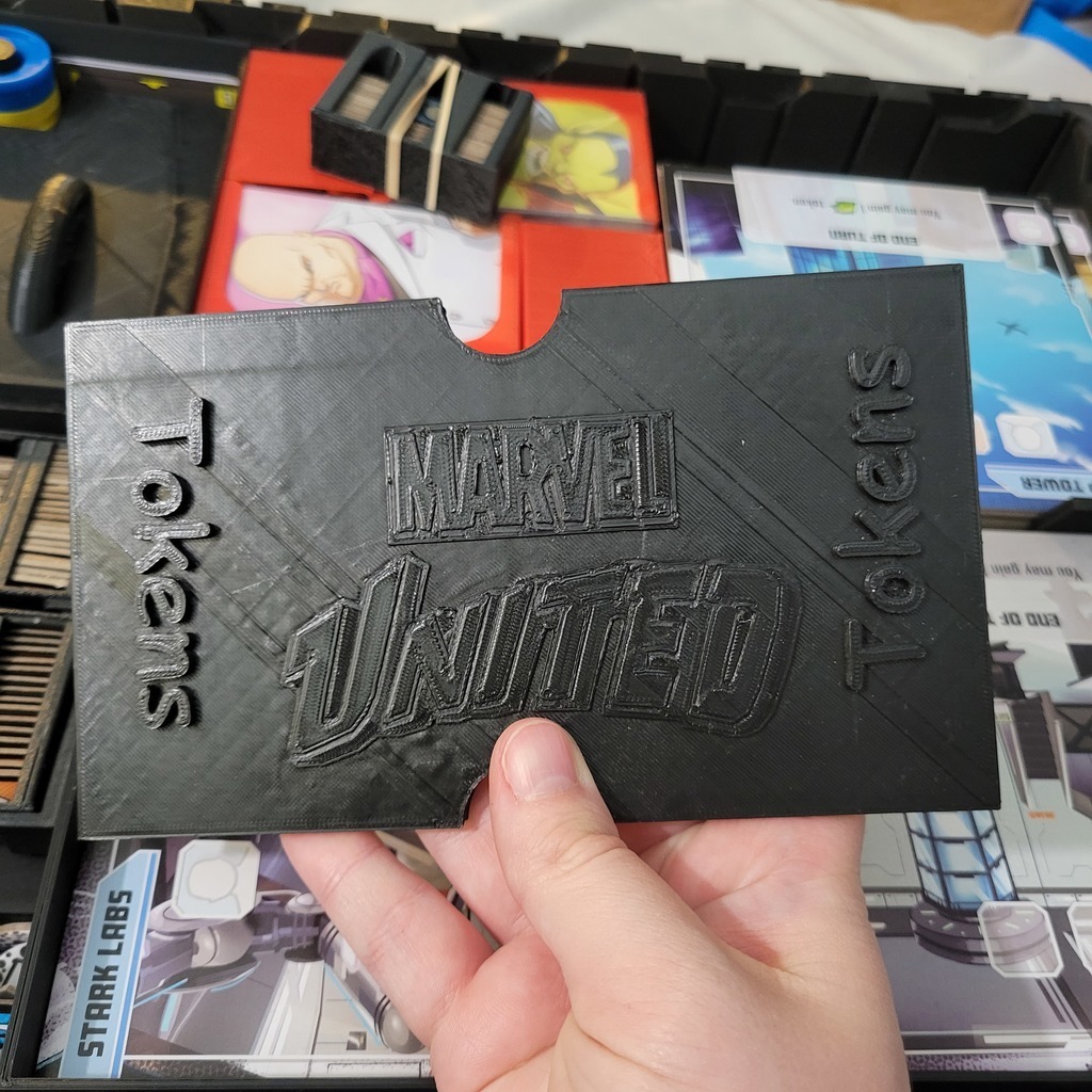 🧸 Marvel United Storage Tokens etc・Free STL File for 3D printing・Cults