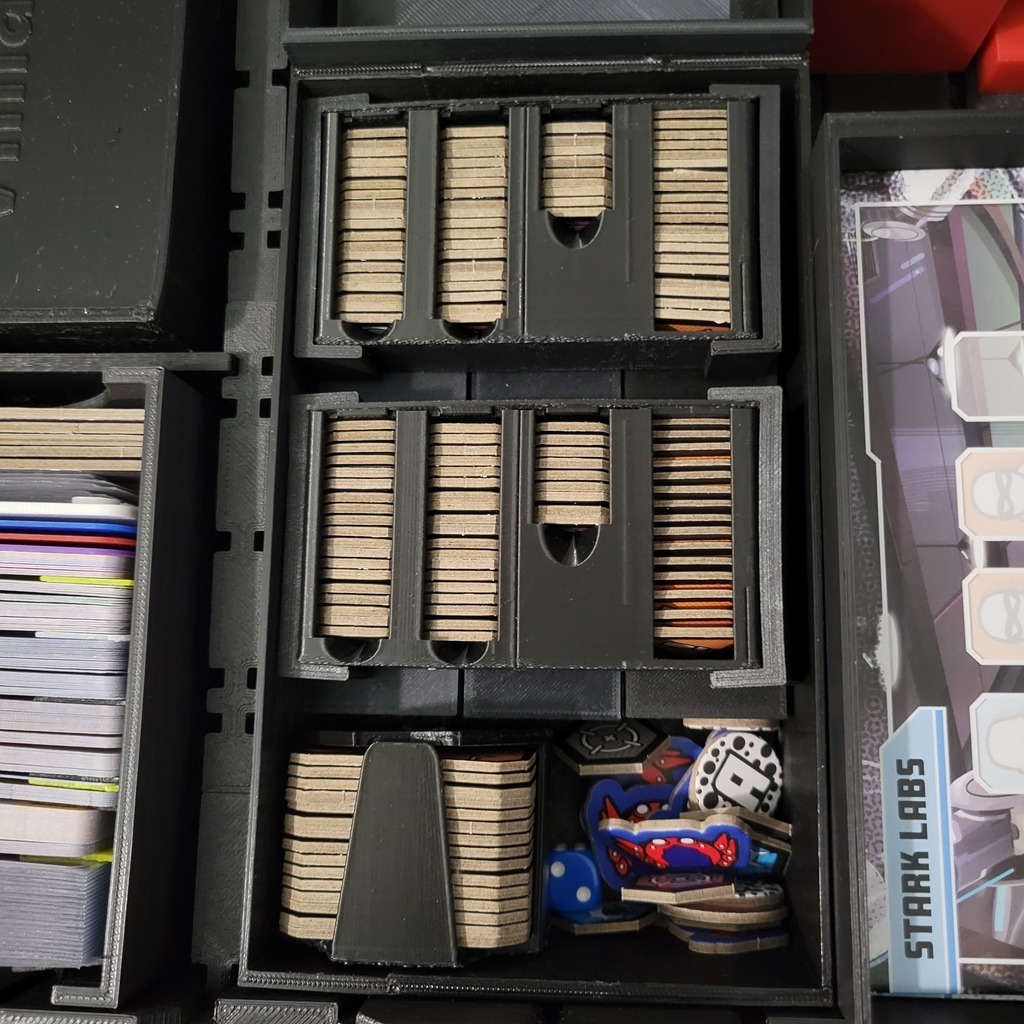 🧸 Marvel United Storage Tokens etc・Free STL File for 3D printing・Cults