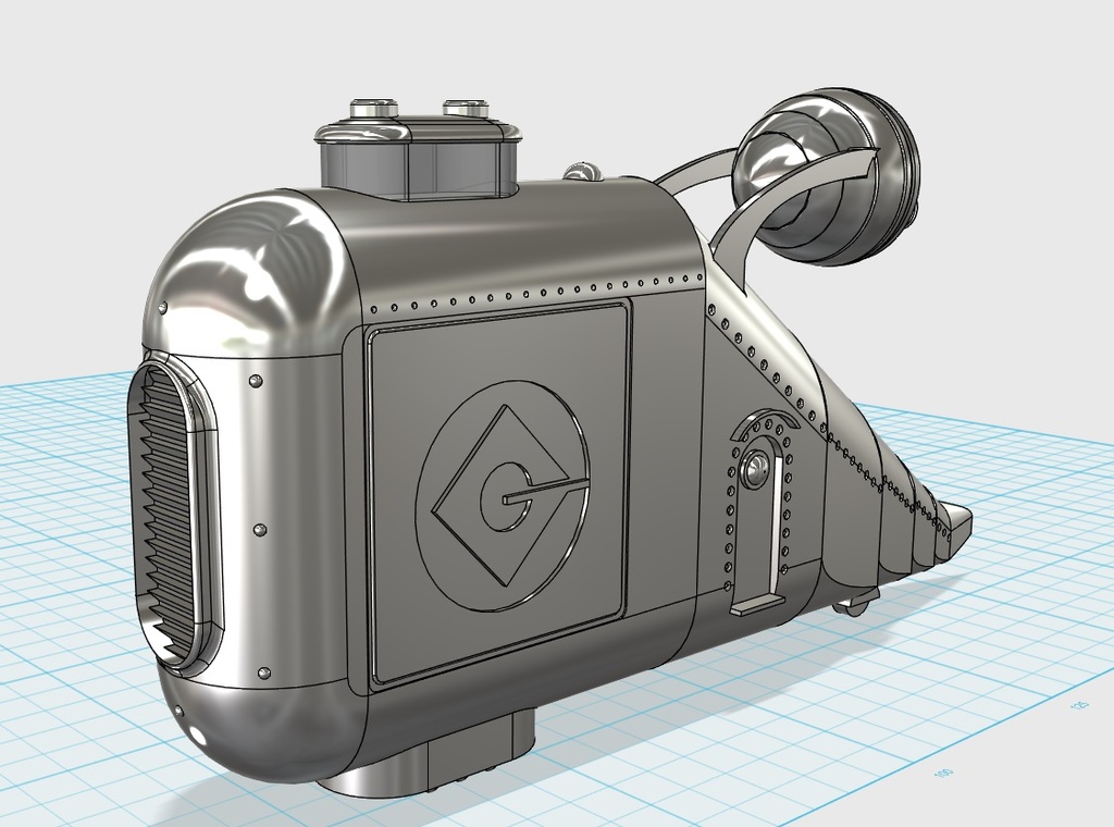 Free STL file Despicable me Gru´s Car 🚗 ・3D printable design to ...