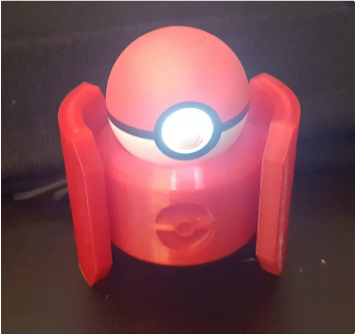 Archivo STL Pokeball Plus Soporte ・Plan imprimible en 3D para descargar ...