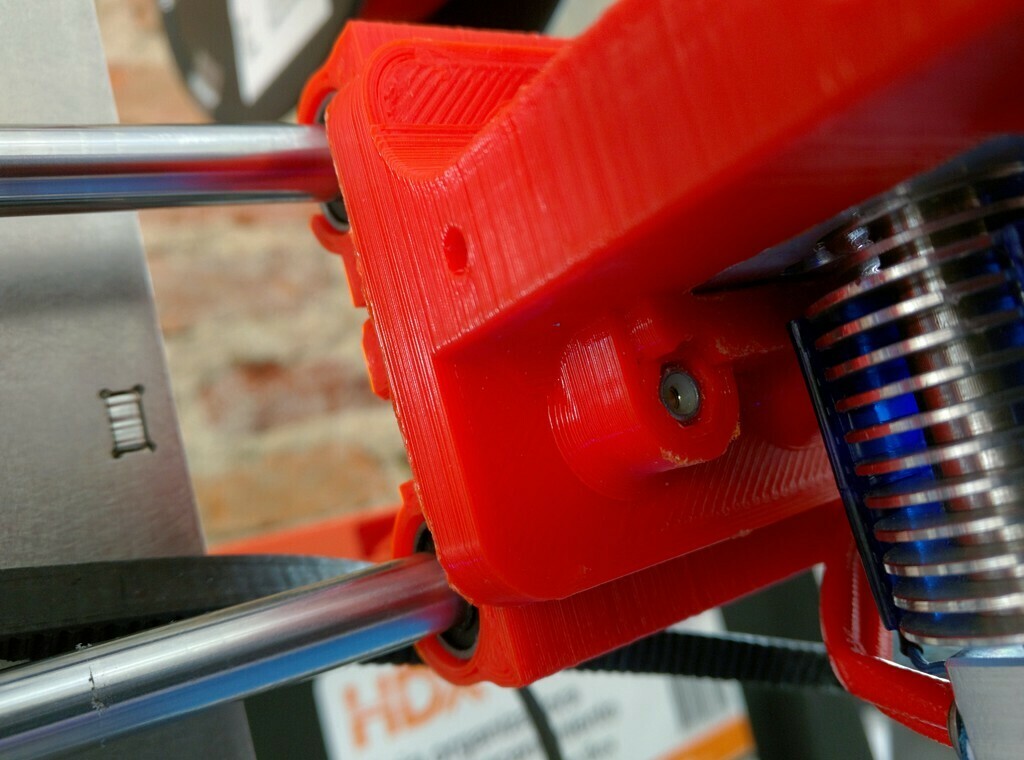 Descargar archivo 3D gratis Prusa i3 (rework) X Adaptador de carro para ...