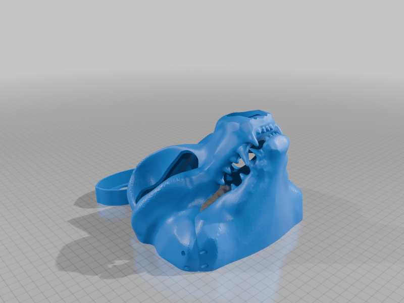 💀 Toony Skull・Free 3D File for ・Cults