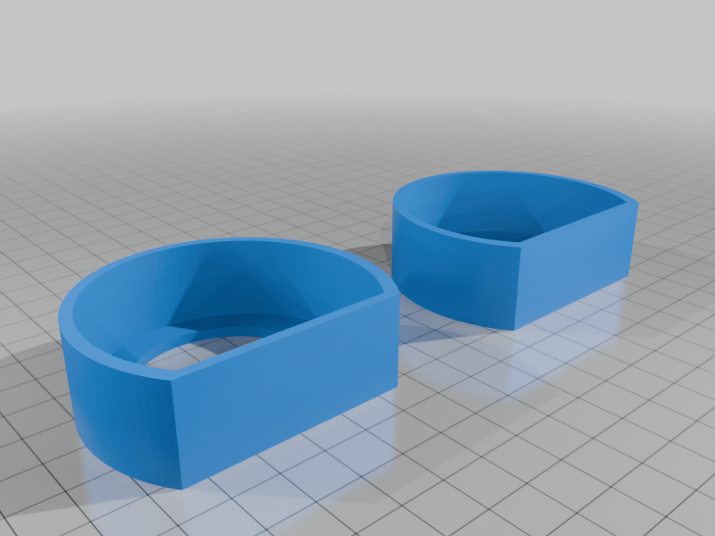 🎭 super toony pointy snout base・Free 3D File for ・Cults