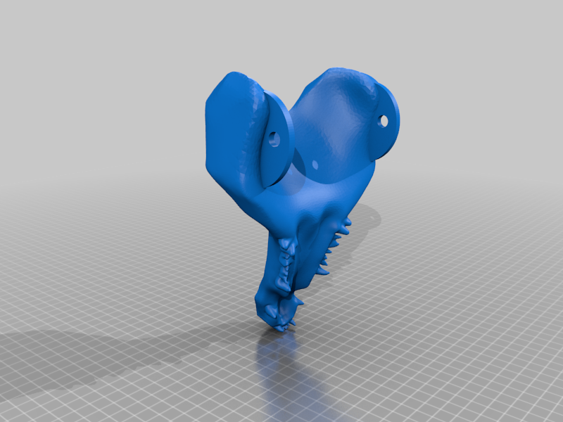 💀 Beast Skull Mask・Free 3D File for ・Cults