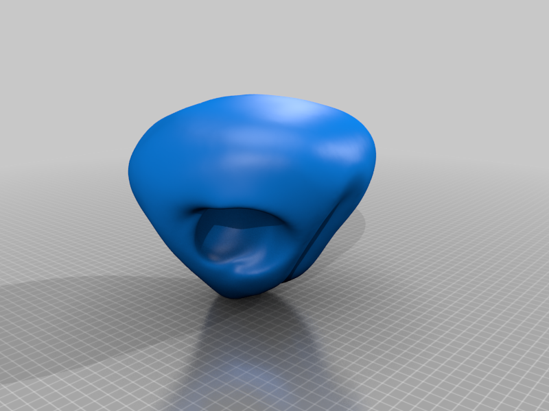 Fursuit Nose by gerwen | Download free STL model | Printables.com