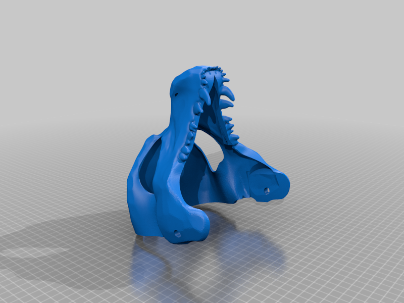 💀 Beast Skull Mask・Free 3D File for ・Cults