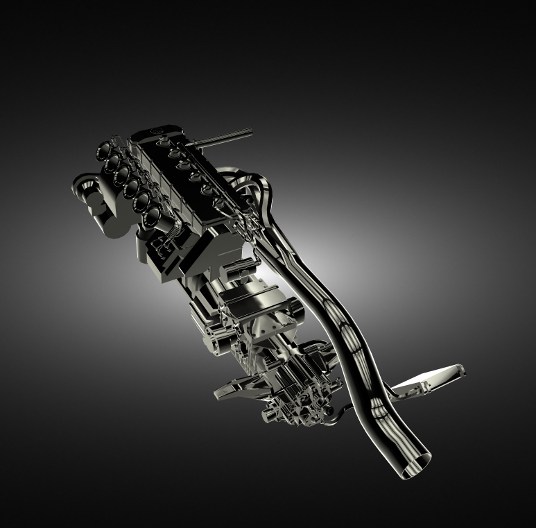 🚗 BMW Racing engine R6・ STL File for ・Cults