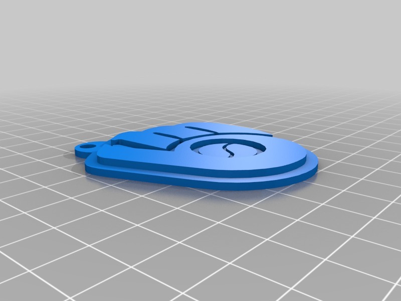 🗝️ Milwaukee Brewers M&B Mitt Logo Keychain・Free 3D File for ・Cults