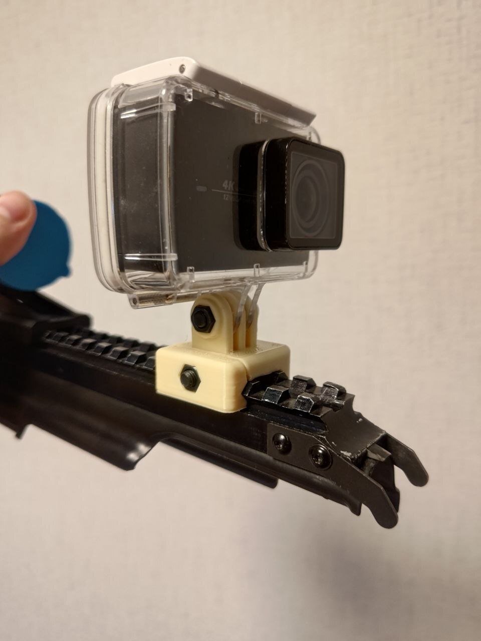 3D printing Go Pro weaver mount・Cults
