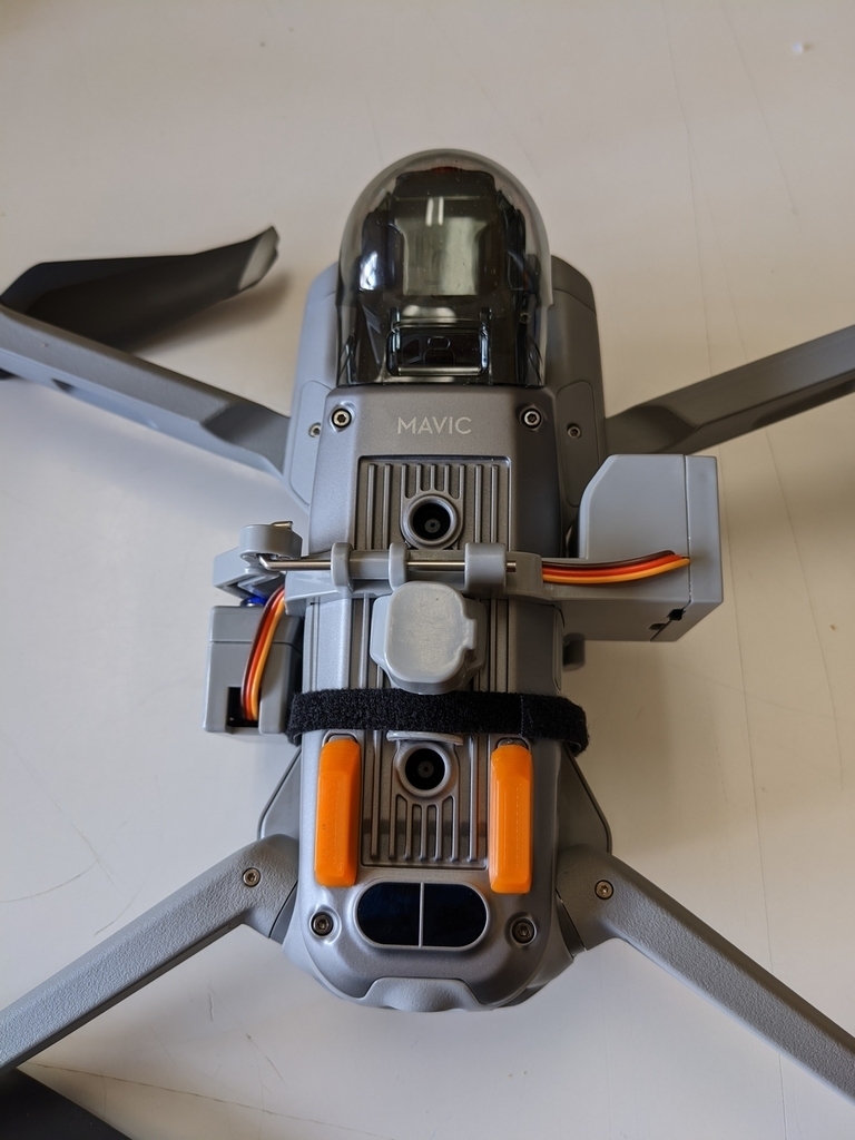 💧 Mavic Air 2 - Airdrop Unit Light Sensor Mount・Free 3D File for ・Cults