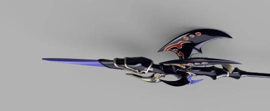 3D file Estinien's Gae Bolg Lance from Final Fantasy XIV 🎲 ・3D printer ...