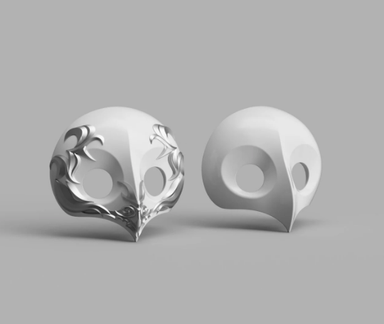 🎭 Lady of the Light Elpis Ancient Mask・ 3D File for 3D printing・Cults