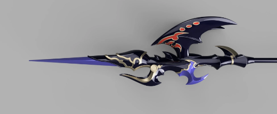 3D file Estinien's Gae Bolg Lance from Final Fantasy XIV 🎲 ・3D printer ...
