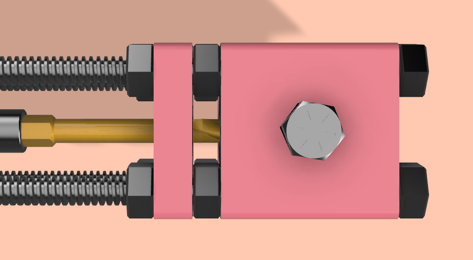 🔫 EZ Threaded Barrel Drilling Jig・ STL File for ・Cults