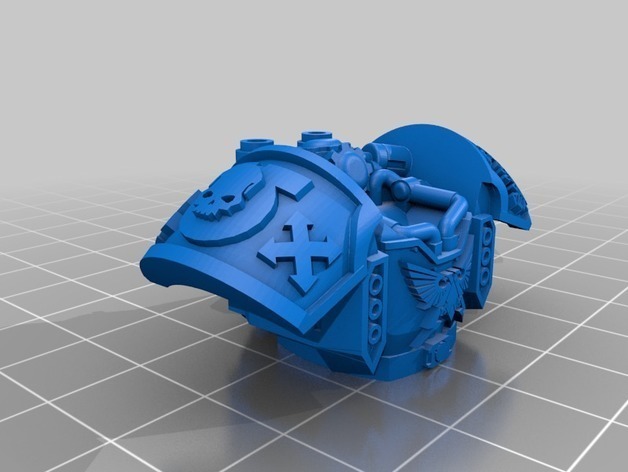 🛰 SPACE MARINE CENTURION DREADNOUGHT・Free 3D File for ・Cults
