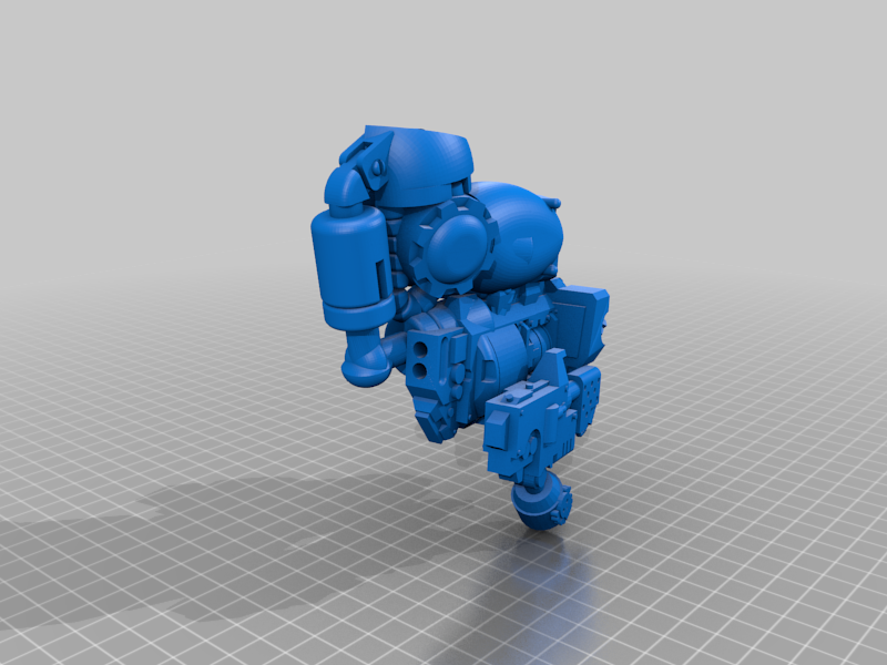 🛰 SPACE MARINE CENTURION DREADNOUGHT・Free 3D File for ・Cults