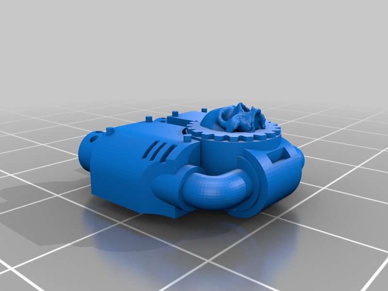 🛰 SPACE MARINE CENTURION DREADNOUGHT・Free 3D File for ・Cults
