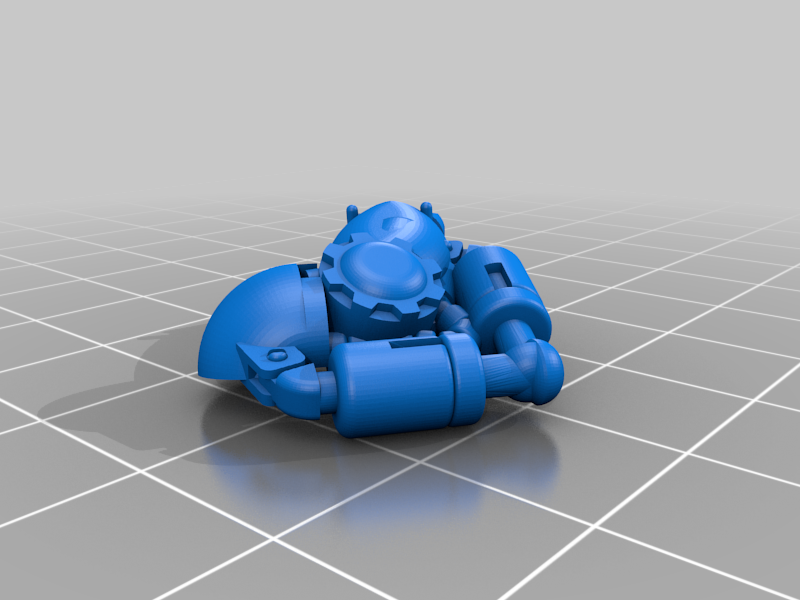 🛰 SPACE MARINE CENTURION DREADNOUGHT・Free 3D File for ・Cults