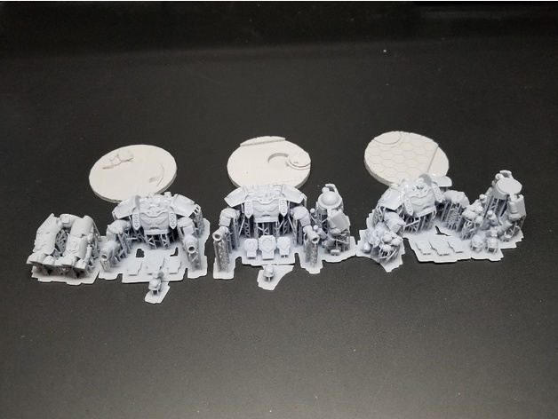 🛰 SPACE MARINE CENTURION DREADNOUGHT・Free 3D File for ・Cults