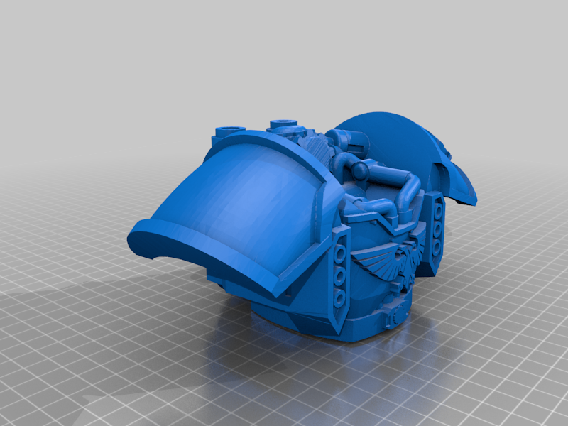 🛰 SPACE MARINE CENTURION DREADNOUGHT・Free 3D File for ・Cults
